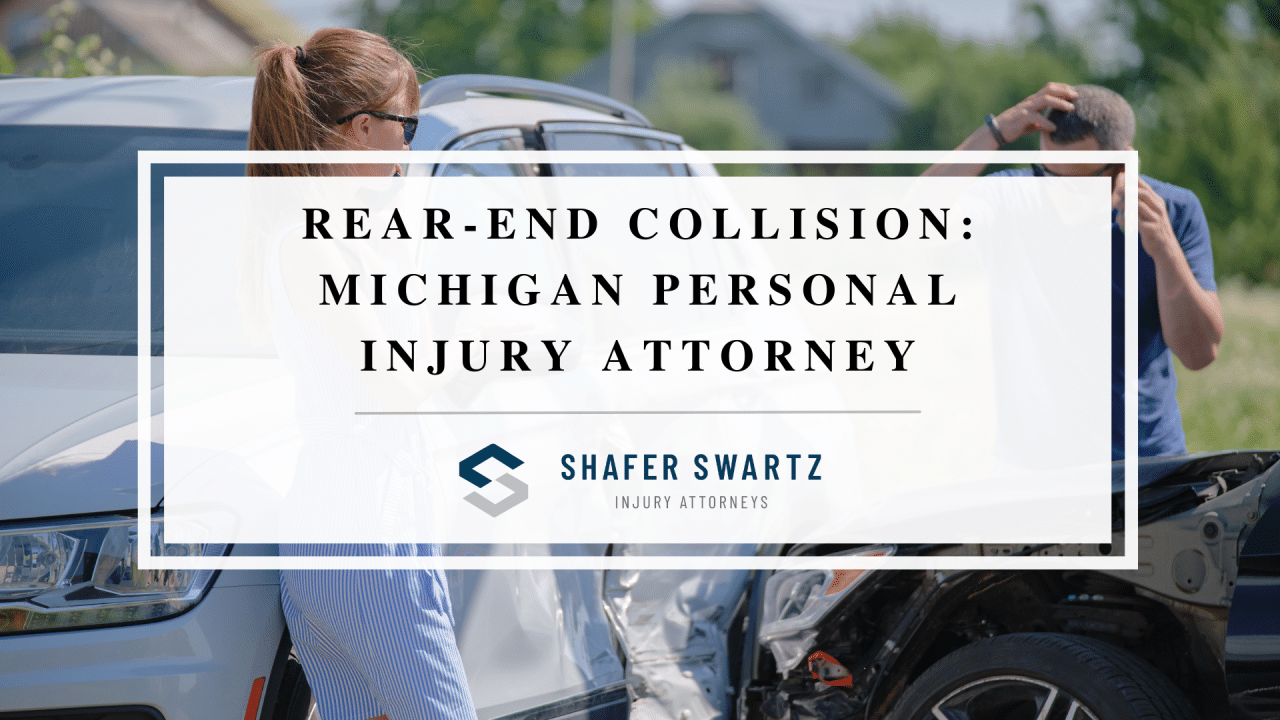 Rear-End Collision | Michigan Personal Injury Attorney | Shafer Swartz ...