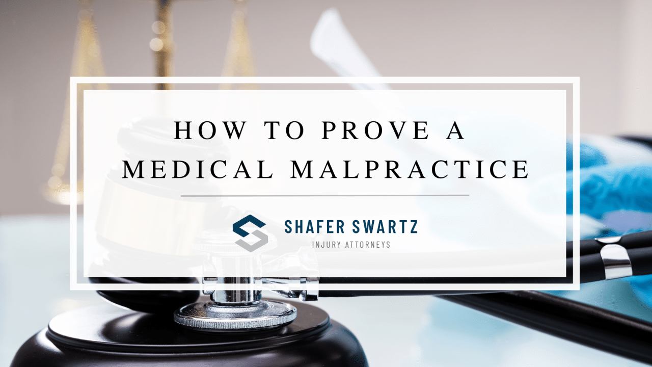 Legal Claim: How to Prove a Medical Malpractice